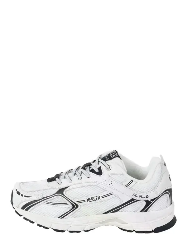 MERCER Re-run Speed Logo Sneakers - White