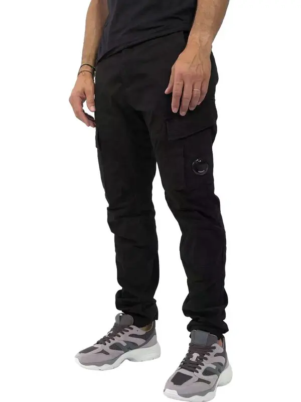 C.P. COMPANY Cargo-pocket Trousers - Black