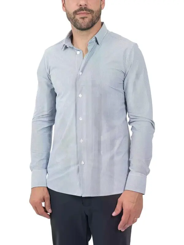 RRD Striped Buttoned Shirt - Blue