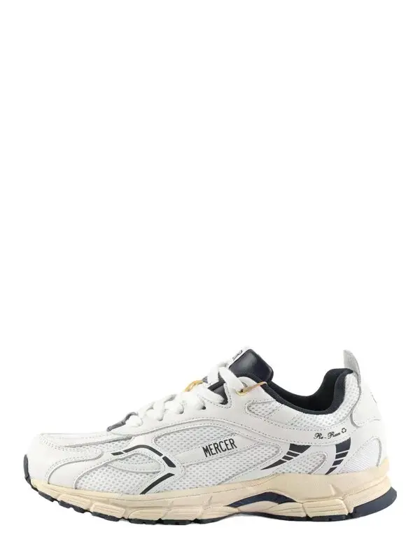 MERCER Re-run Panelled Sneakers - White