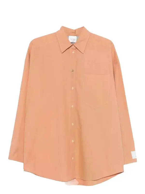 ALYSI Pocket Shirt - Orange