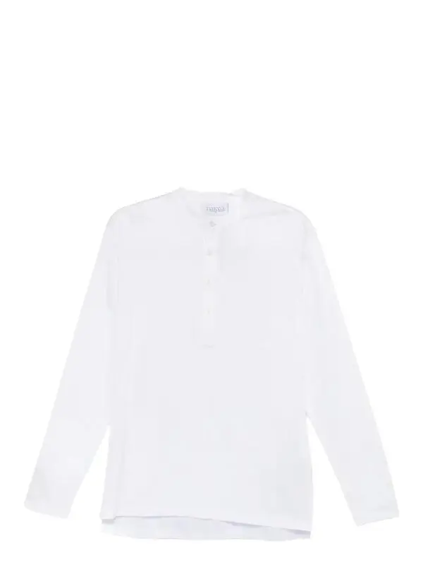 TOKYO JAMES Button-up T-shirt - White