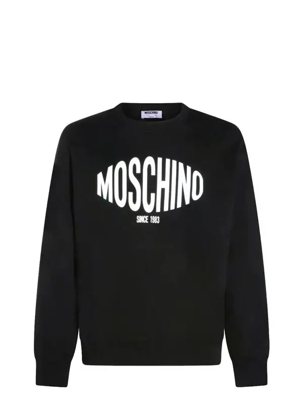 Moschino Logo Sweatshirt - Black