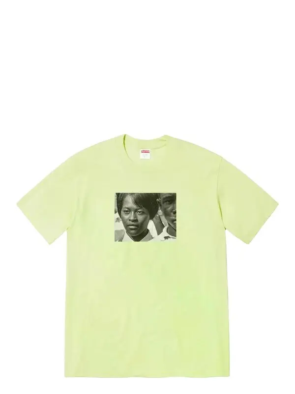 Supreme Roy Decarava Mississippi Cotton T-shirt - Yellow