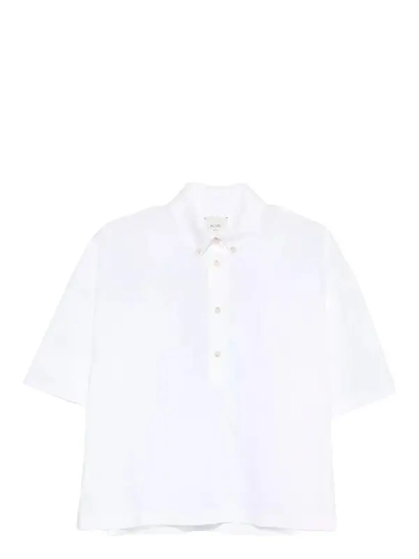 ALYSI Buttoned Shirt - White