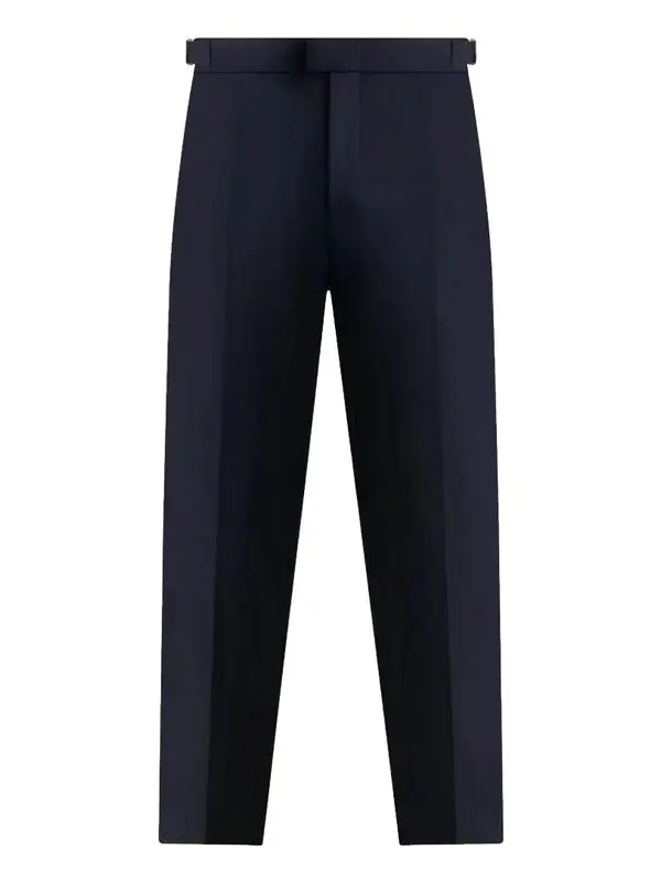 Manière De Voir Hubert Pleat Slim Tailored Trousers - Blue