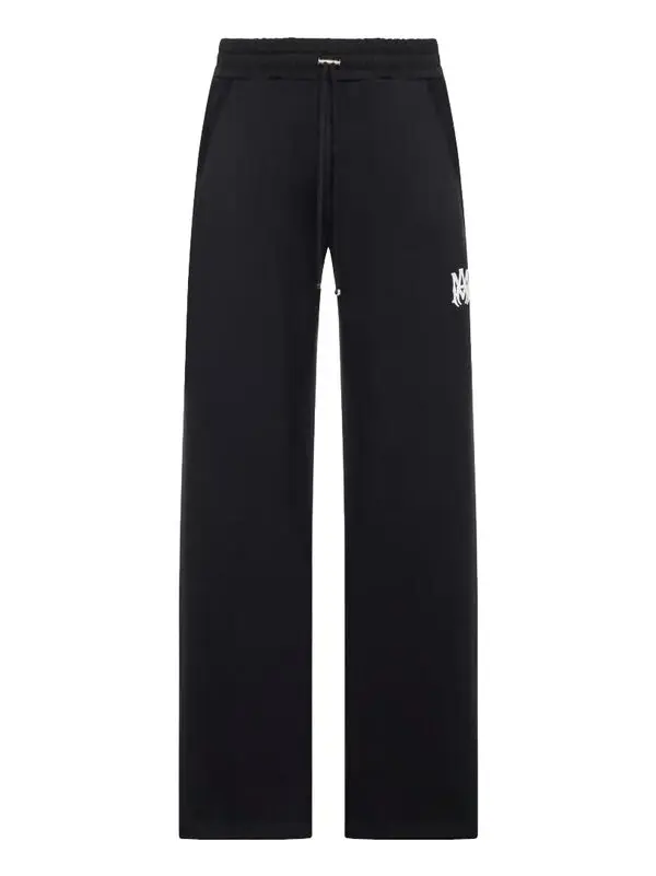 Amiri Logo-embroidered Track Pants - Black