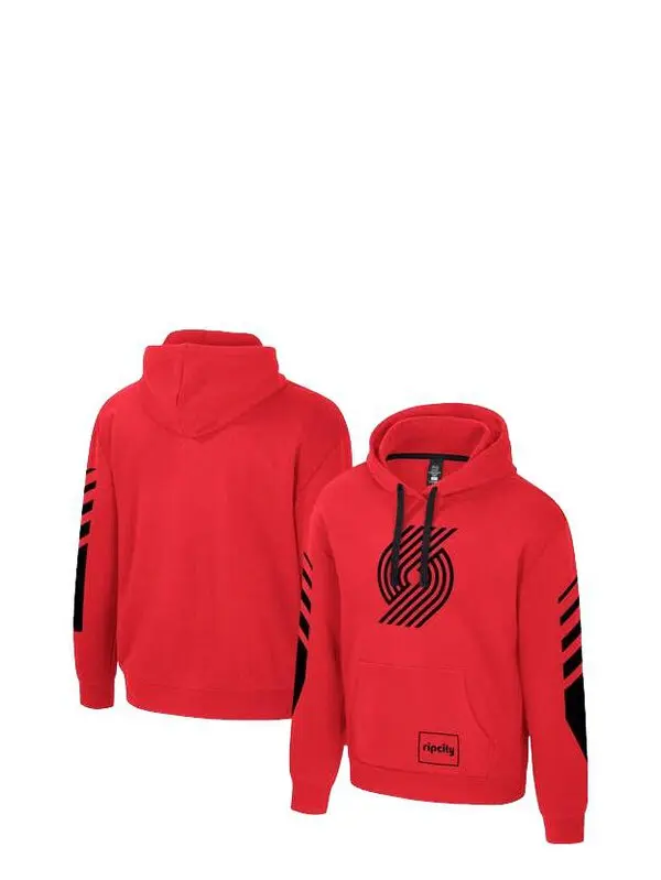 STADIUM ESSENTIALS Portland Trail Blazers City Star Hoodie - Red