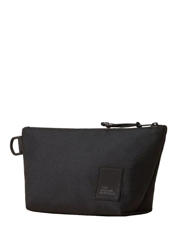THE BROWN BUFFALO Dopp Kit Bag - Balistic-black
