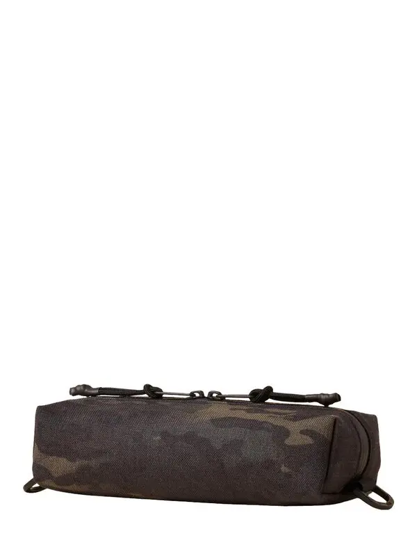 THE BROWN BUFFALO Porterpen Pouch Bag - Black-grid