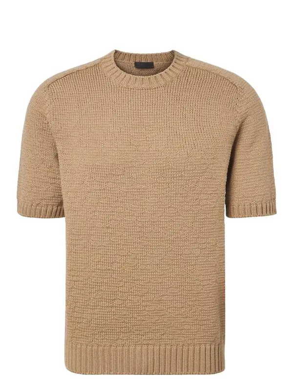 Prada Virgin Wool Sweater - Brown