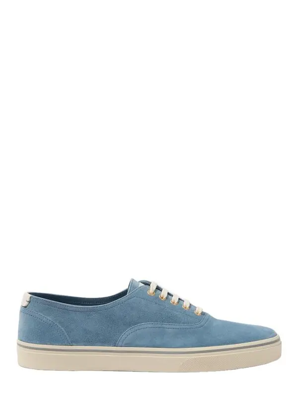 Brunello Cucinelli Suede Sneakers - Blue