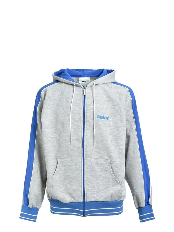 SAINT MXXXXXX Sideline Zip-up Hoodie - Gray