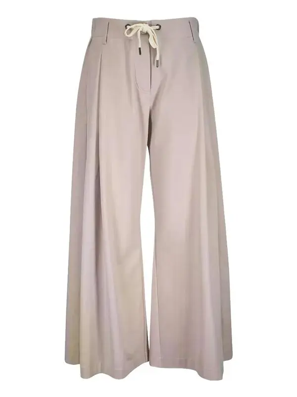 Brunello Cucinelli Drawstring Trousers - Neutrals