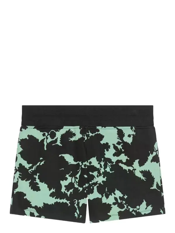 Dries Van Noten Ribbed Jacquard Shorts - Black