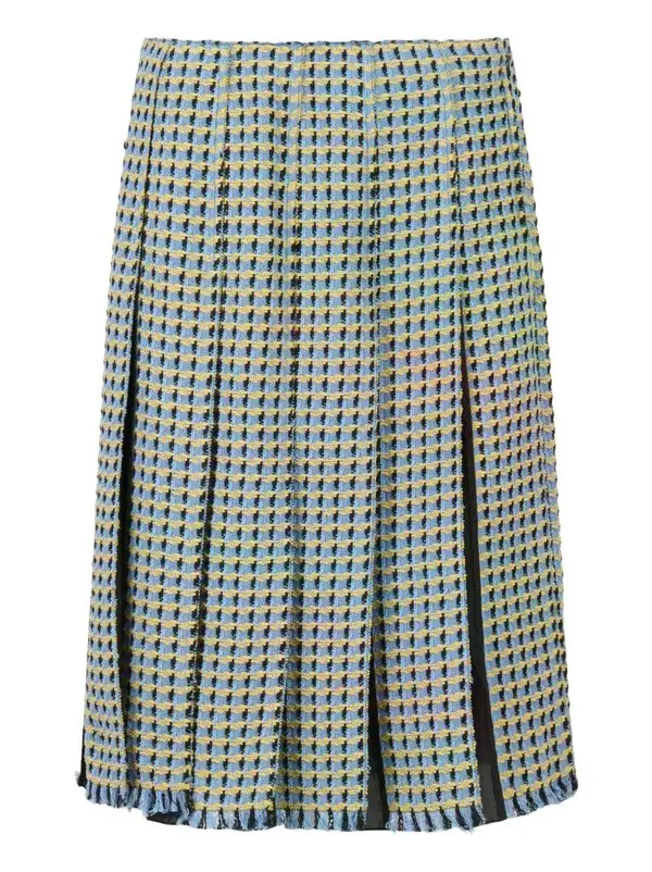 Marni Pleated Skirt - Blue