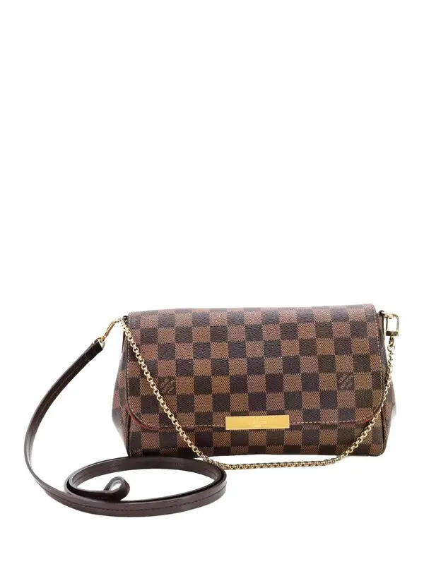 LOUIS VUITTON Favorite Handbag Monogram Canvas Mm - Brown