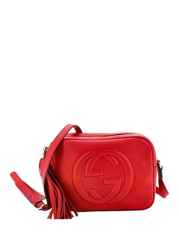 Gucci Soho Disco Small Crossbody Bag - Red