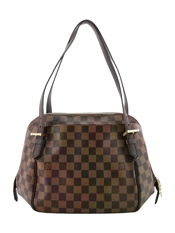 LOUIS VUITTON Belem Handbag Damier Mm - Brown