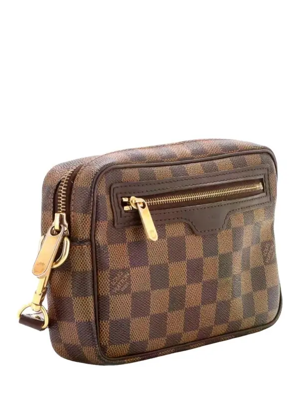 LOUIS VUITTON Pochette Macao Damier Clutch - Brown
