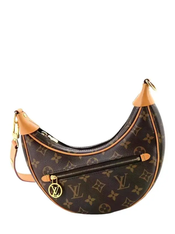 LOUIS VUITTON Loop Handbag Monogram Canvas - Brown
