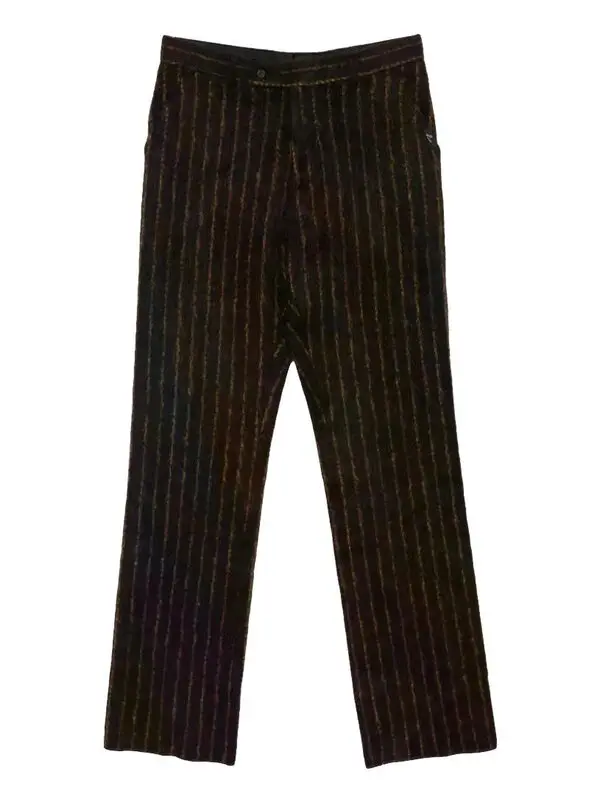 Martine Rose Striped Trousers - Brown
