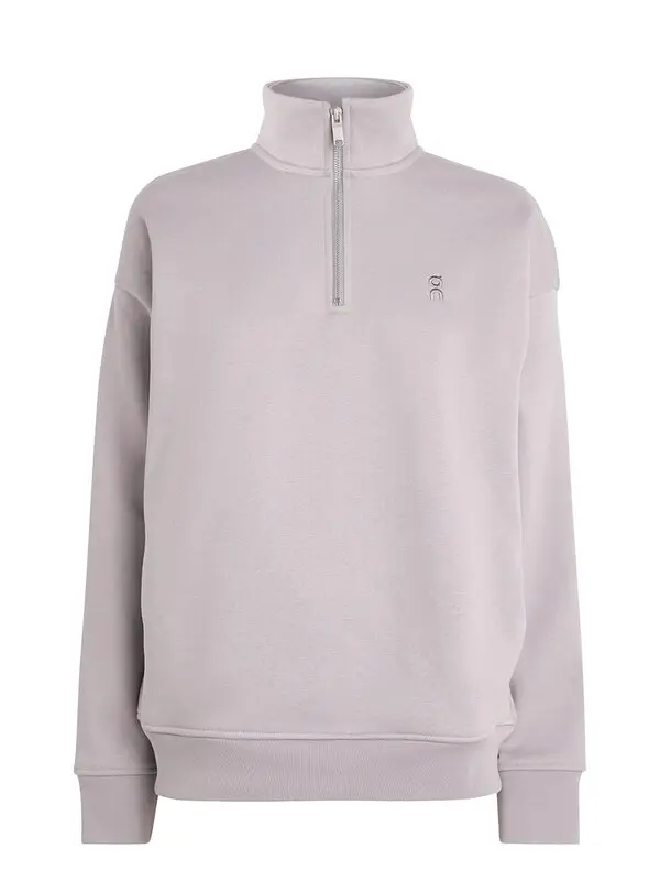 On Club Collective 1/4 Zip Sweatshirt - Grey