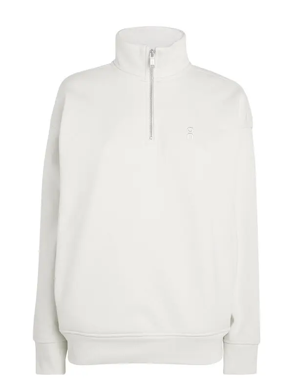 On Club Collective Half-zip Sweatshirt - White