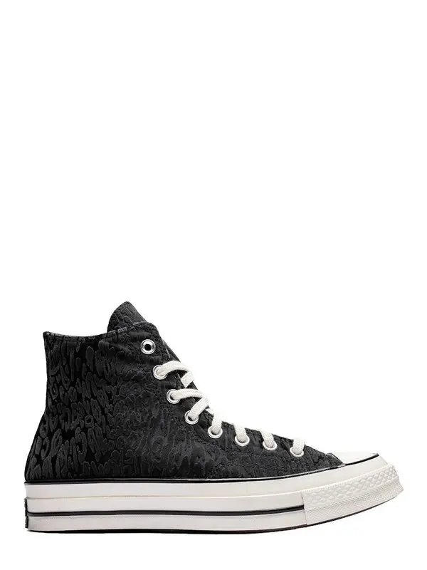 CONVERSE Chuck 70 Hi Satin Leopard - Black/egret/total Eclipse