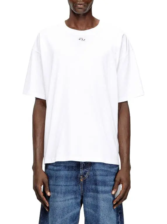 DIESEL® T-boxt-dco Cotton T-shirt - White