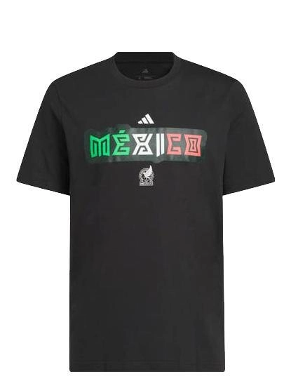 Adidas Mexico National Team Jersey Hook T-shirt - Black