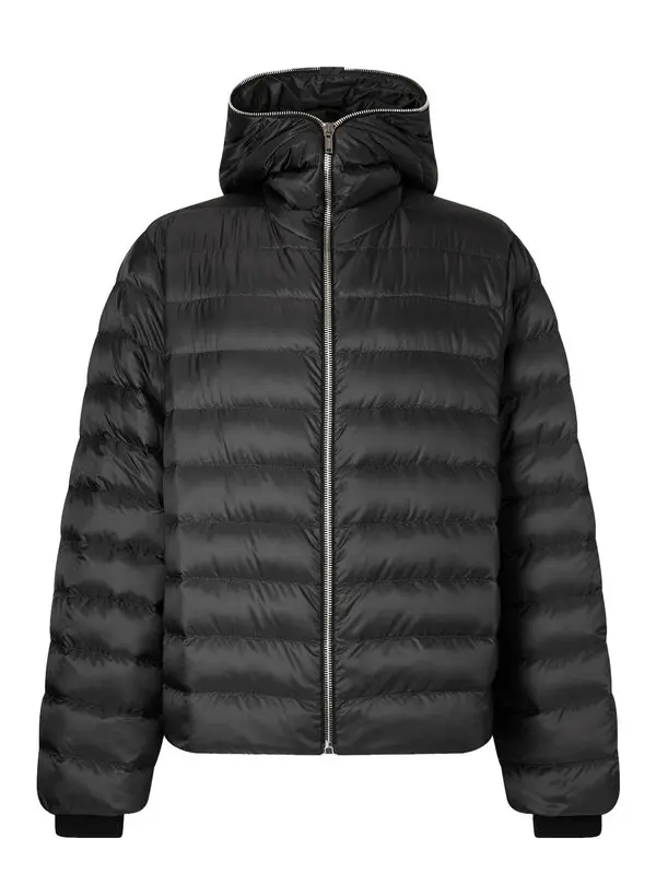 Rick Owens Quilted Shell Down Jacket - Black