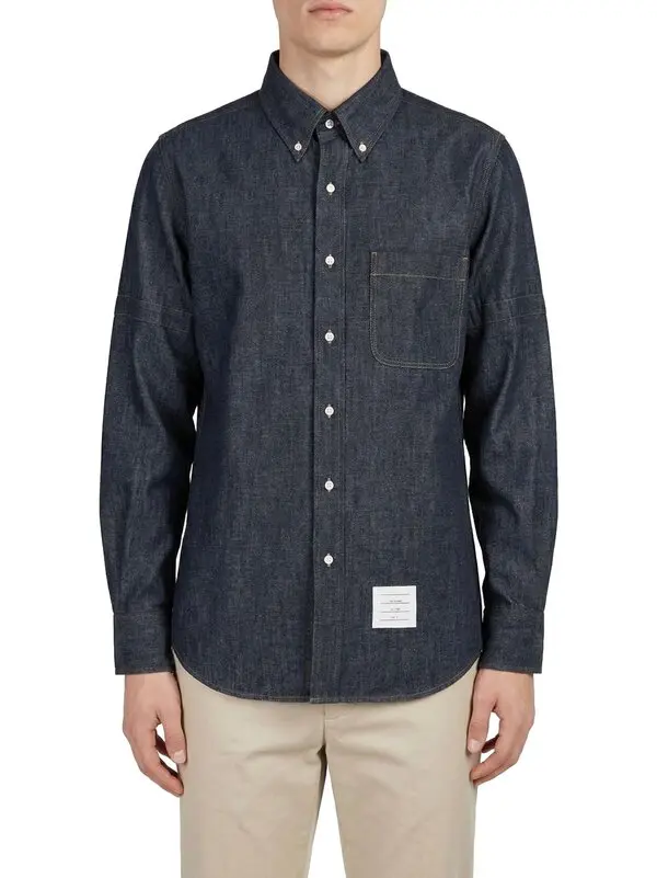 Thom Browne Shirt - Blue
