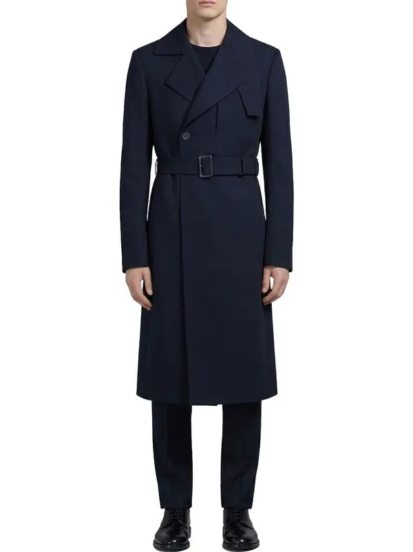 Rick Owens Trench Coat - Black