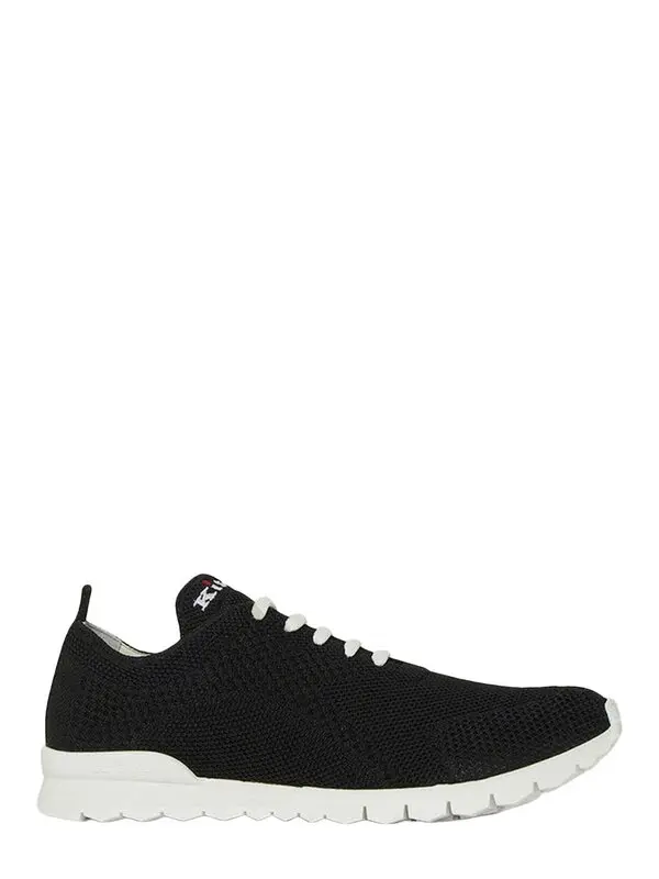 Kiton Lace Up Sneakers - Black 2
