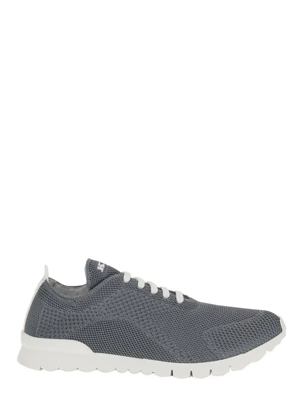 Kiton Lace Up Sneakers - Grey 1