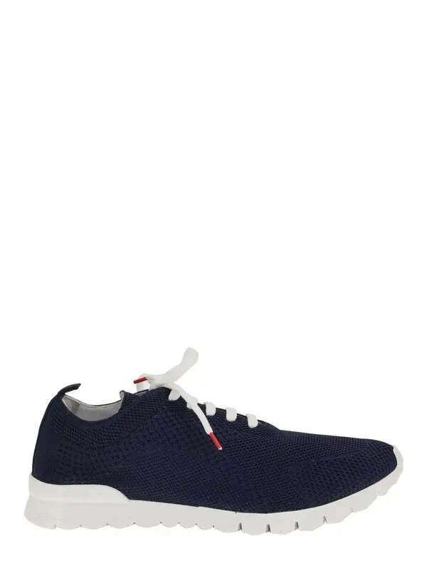 Kiton Lace Up Sneakers - Navy