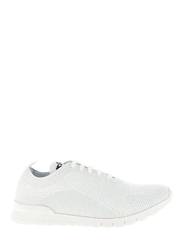 Kiton Lace Up Sneakers - White