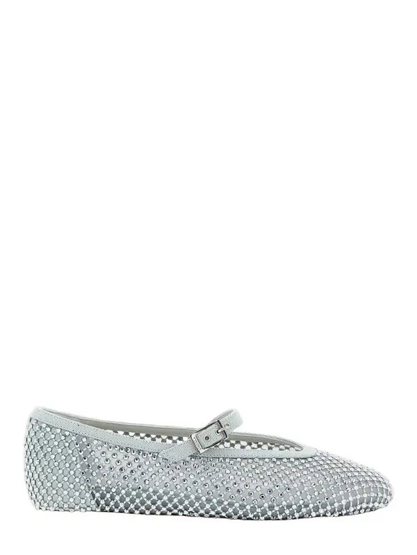 LE SILLA Embellished Ballet Flats - Silver