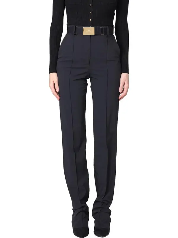 Elisabetta Franchi Trousers - Black
