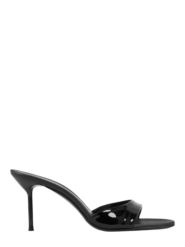 Paris Texas Heeled Sandal - Black