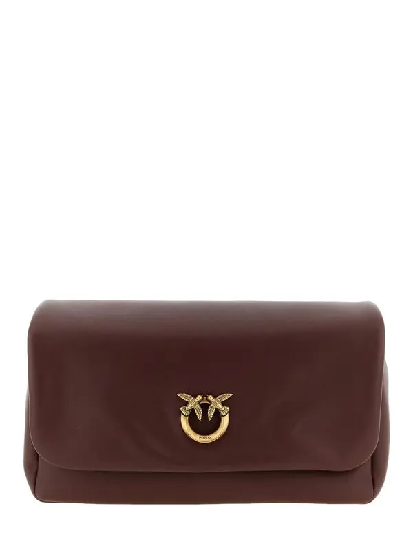 Pinko Crossbody Bag - Burgundy