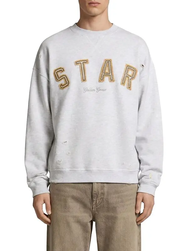 GOLDEN GOOSE Crewneck Sweatshirt - Grey