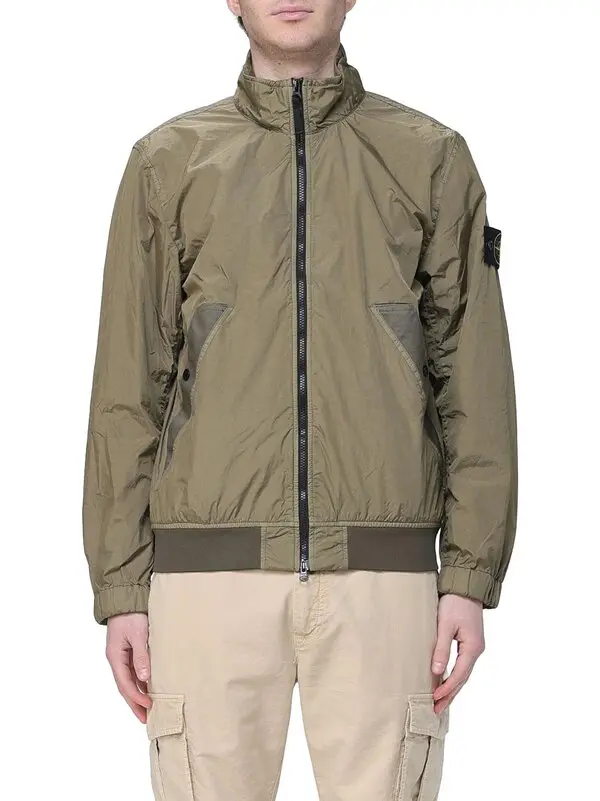 Stone Island Bomber Jacket - Green