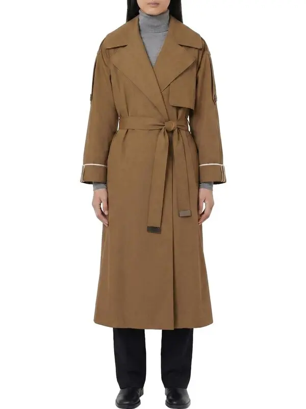 Max Mara Belted Jacket - Brown