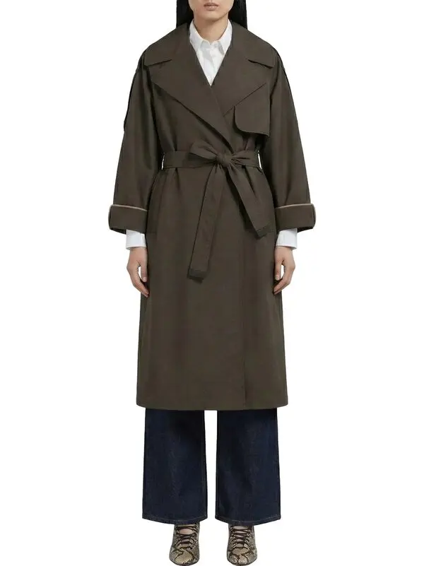 Max Mara Trench Coat - Green