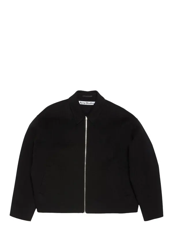 Acne Studios Nylon Bomber - Black