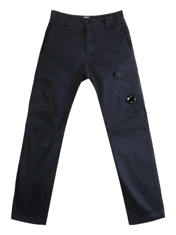 C.P. COMPANY Satin Cargo Pant 'total Eclipse - Blue