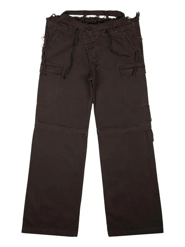 Ottolinger Baggy Cargo Pants - Brown