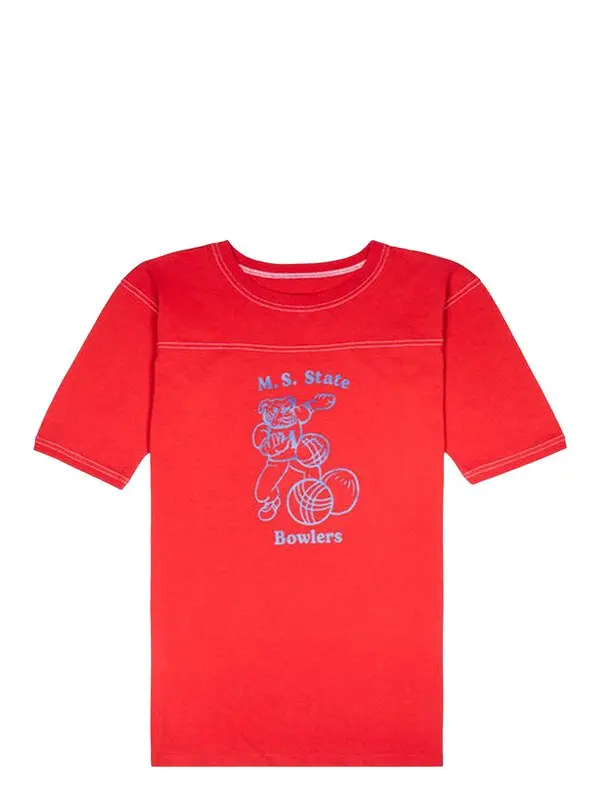 MAISON MARGIELA State T-shirt - Red
